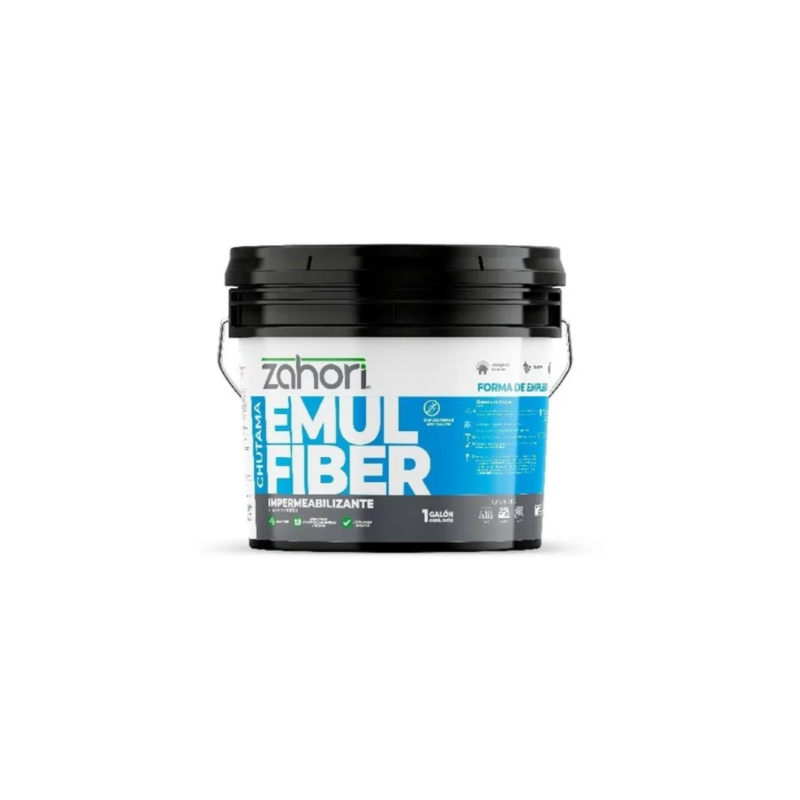 Impermeabilizante Emulfiber Chutama 4L - Ferreteria Isabel